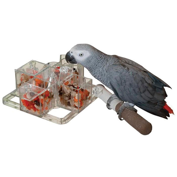 Foraging 4 Corners Cage Mount – All About Birds