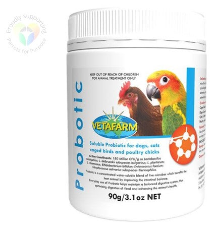 Probiotic 90g - Vetafarm – All About Birds