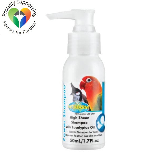 Power Shampoo 100ml - Vetafarm – All About Birds