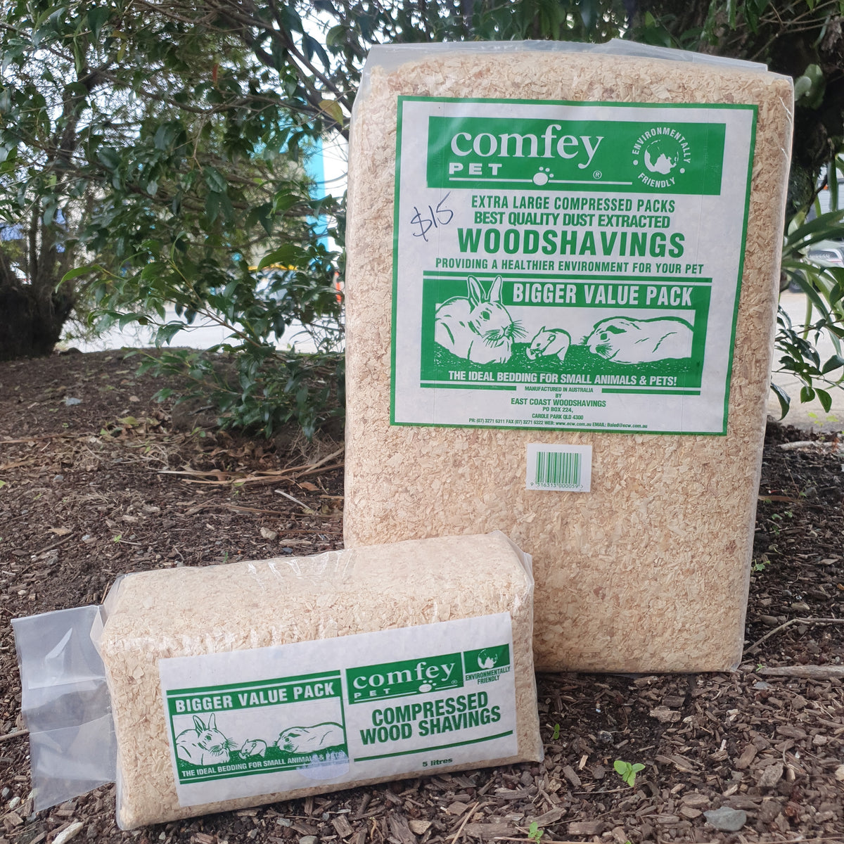 Wood shavings 5Lt (dust free) – All About Birds